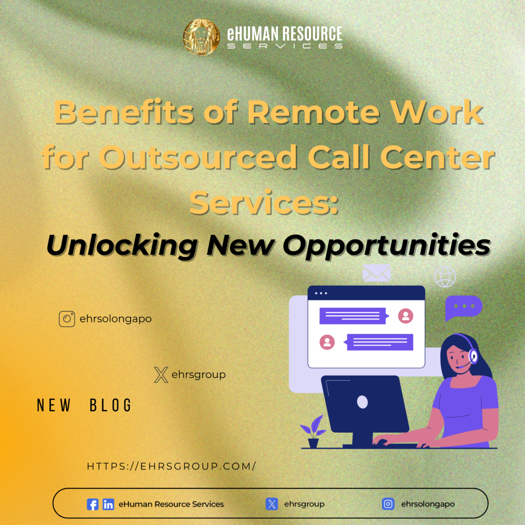 Benefits of Remote Work for Outsourced Call Center Services: Unlocking ...